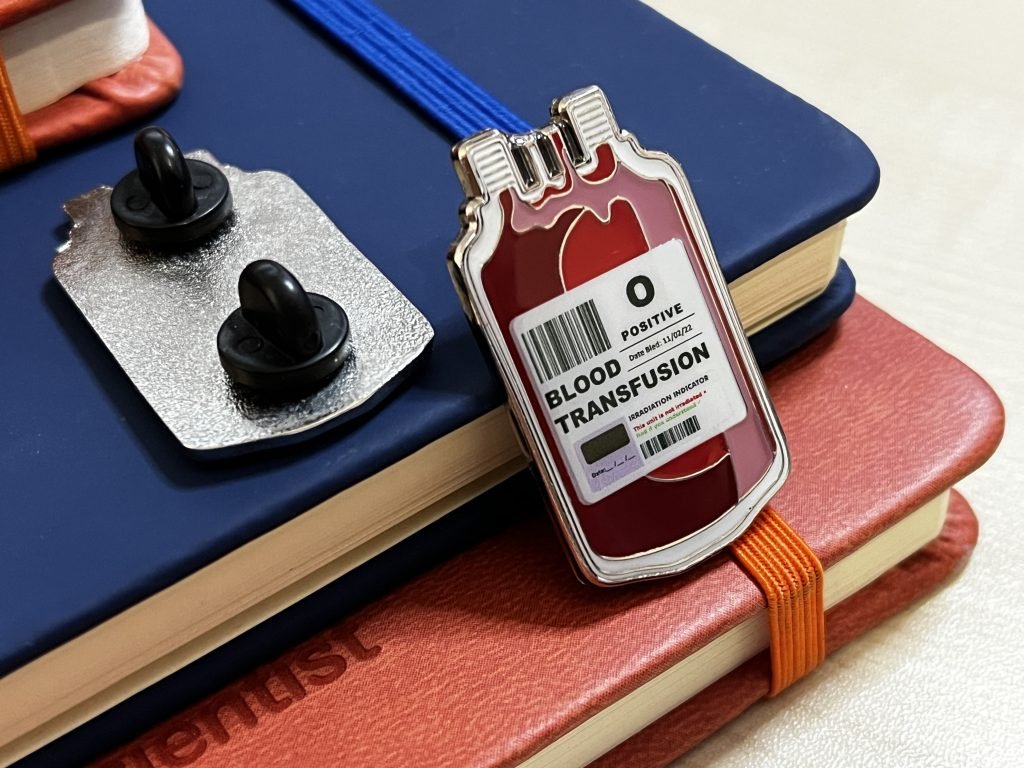 Blood transfusion O Pos pin – Only Cells